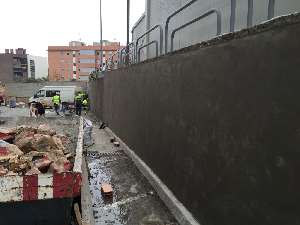 Gunite u hormigón proyectado en Cataluña | Tecnogunite